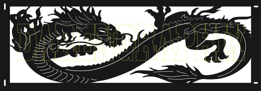 DXF File "dragon Fire Ring" - Etsy