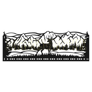 DXF File "deer Fire Ring" - Etsy