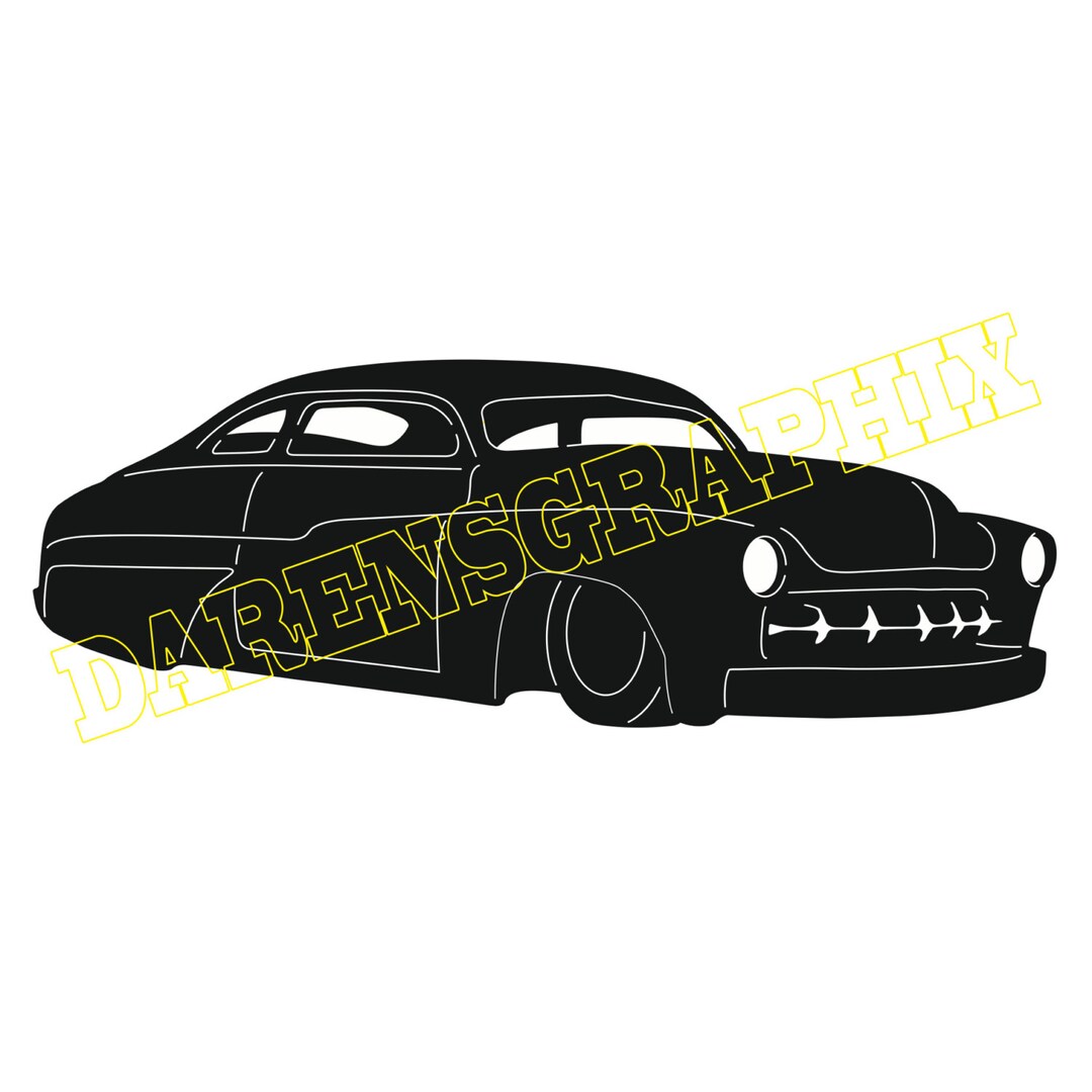 DXF File of a Lead Sled Mercury for Use With a CNC Machine - Etsy