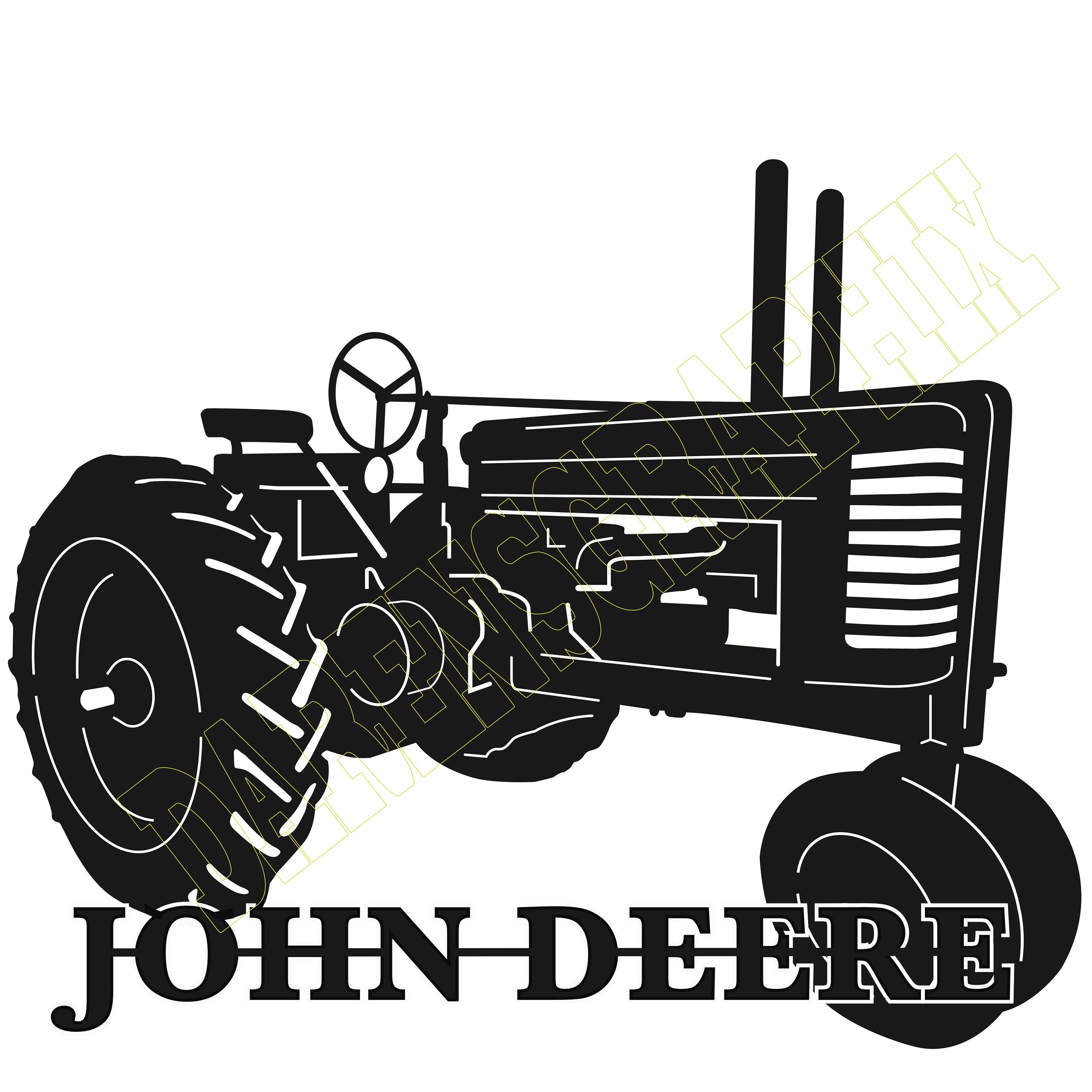 DXF FileJohn Deere Streamlined | Etsy