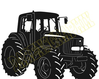 DXF File of a John Deere Tractor for Use With a Cmc Plasma | Etsy