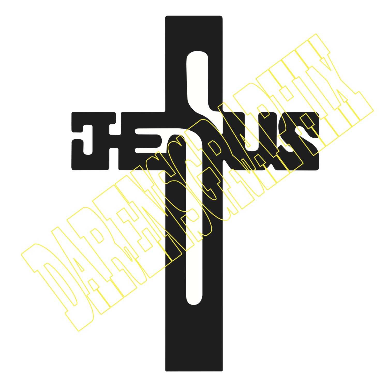 DXF File "jesus" - Etsy
