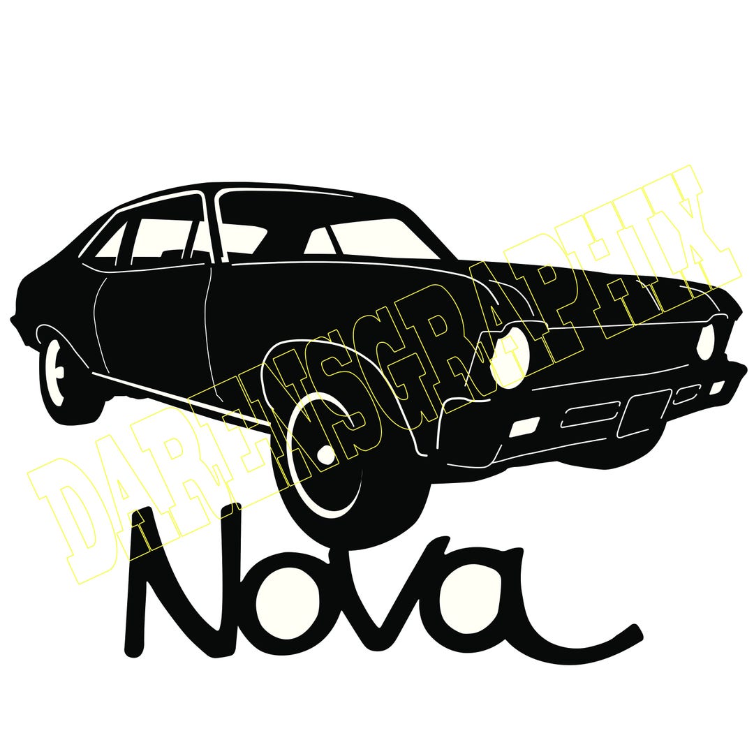 DXF File "nova" - Etsy