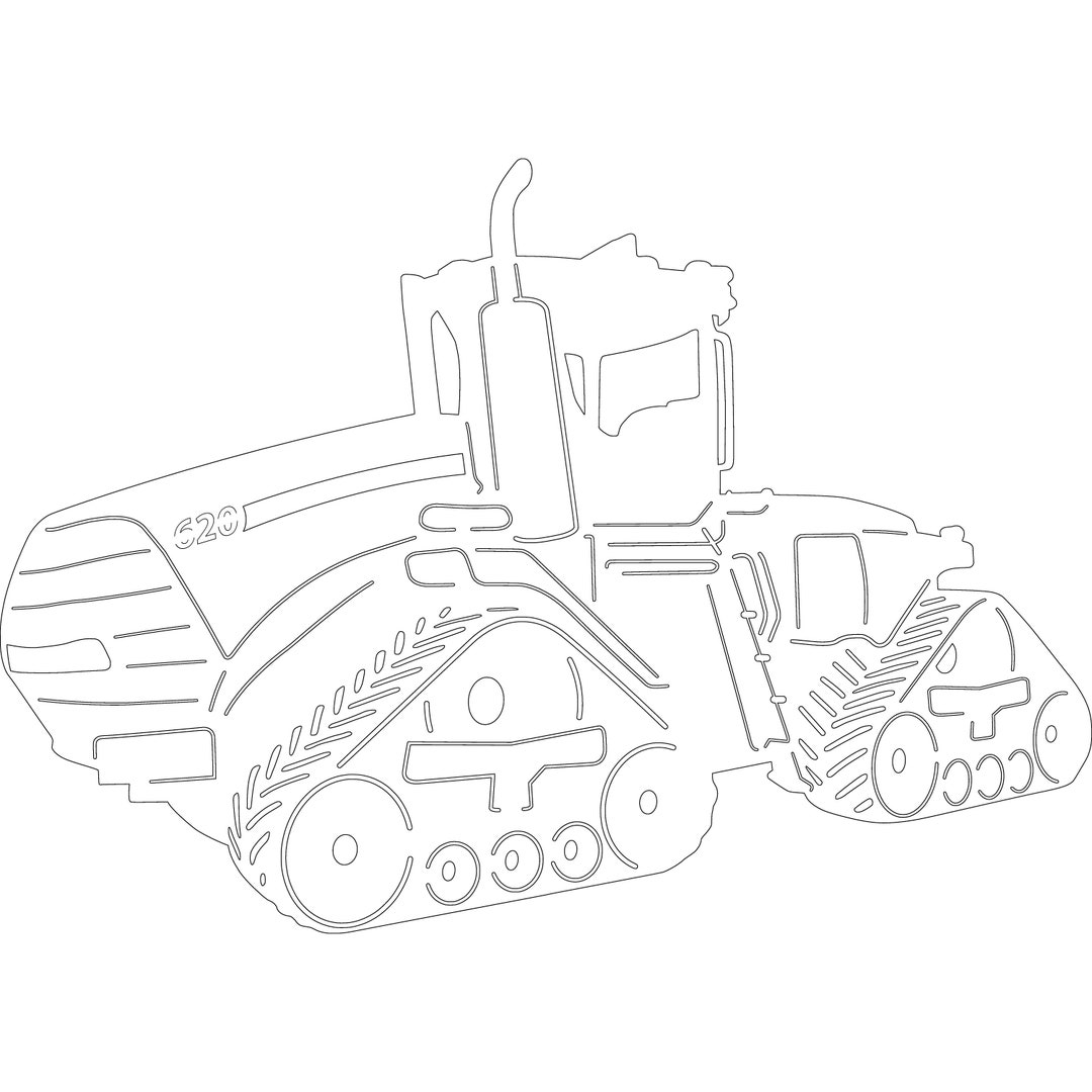 Dxf File "trac 620" - Etsy
