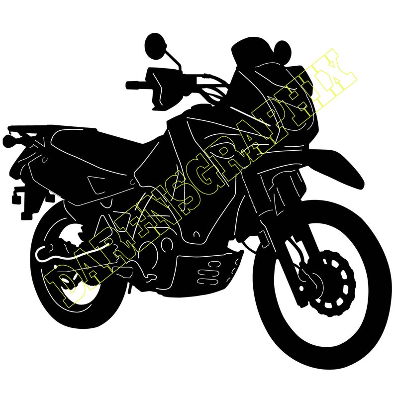 DXF File "klr 650" - Etsy