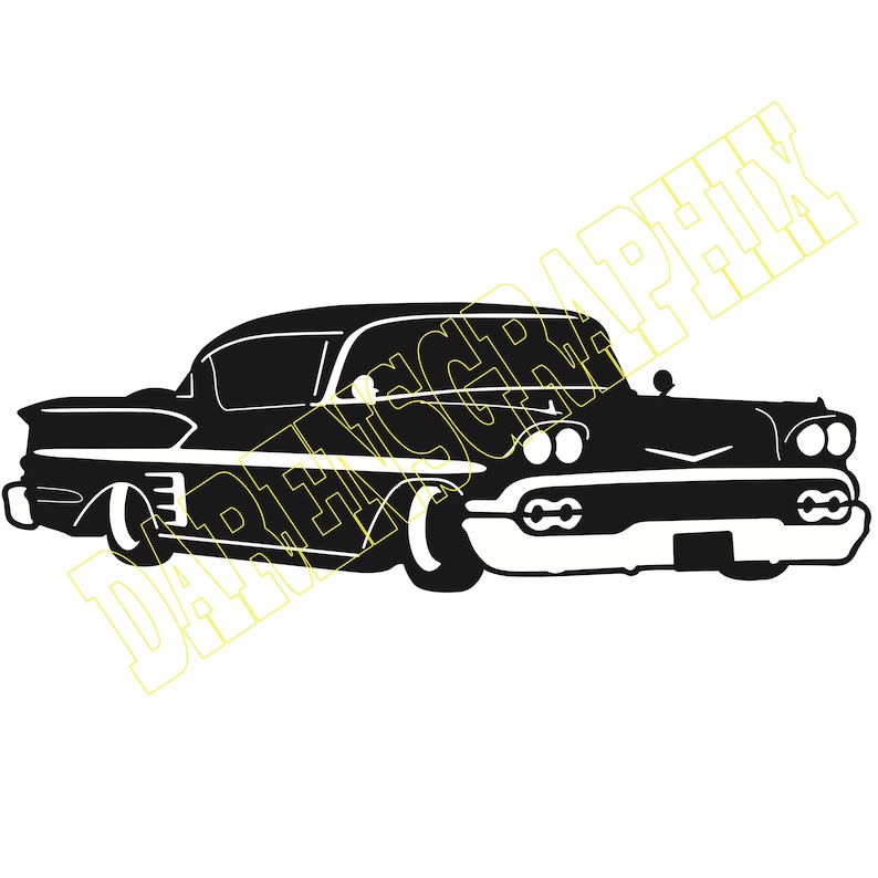 DXF File "58 Chevy" - Etsy Australia