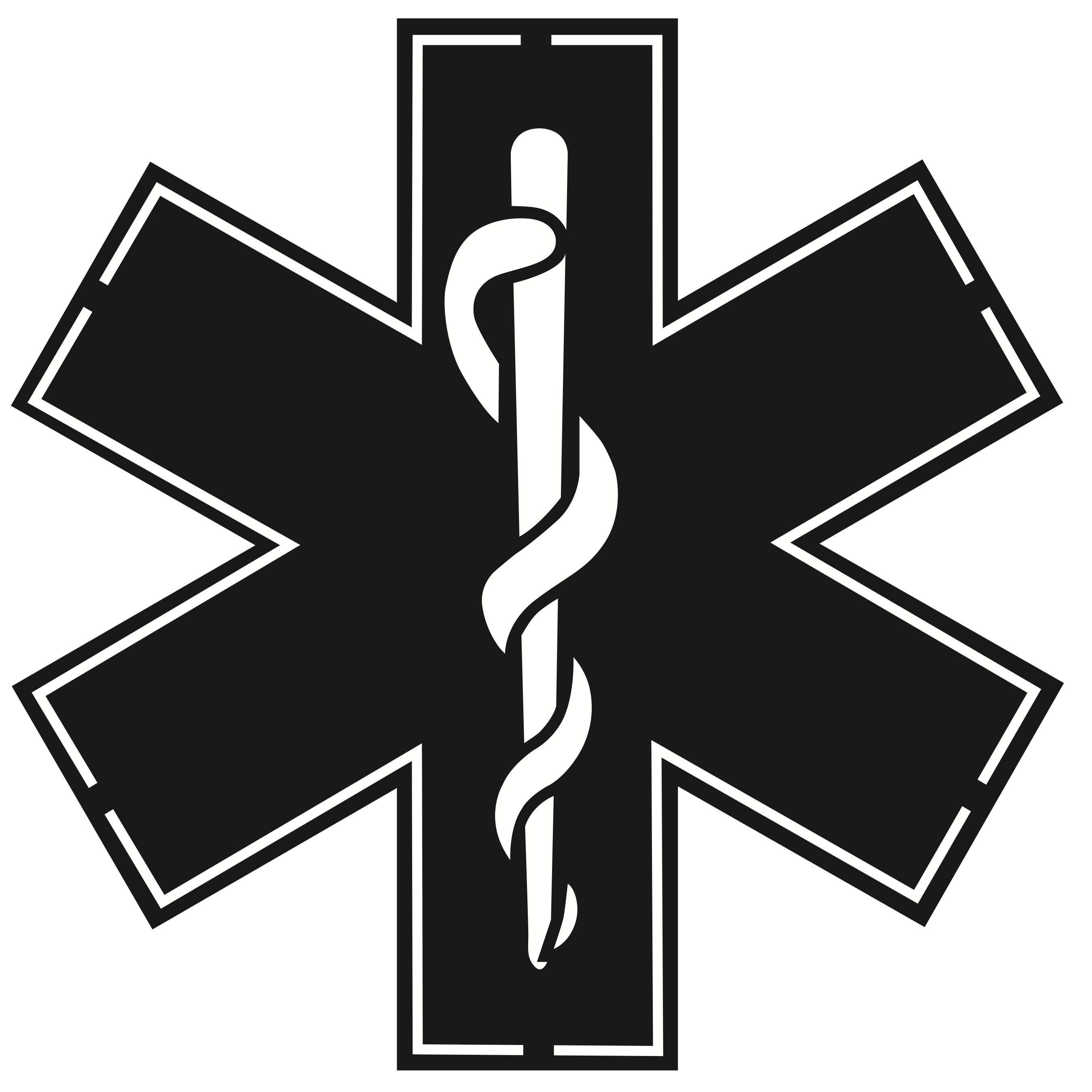 DXF File "star of Life" - Etsy