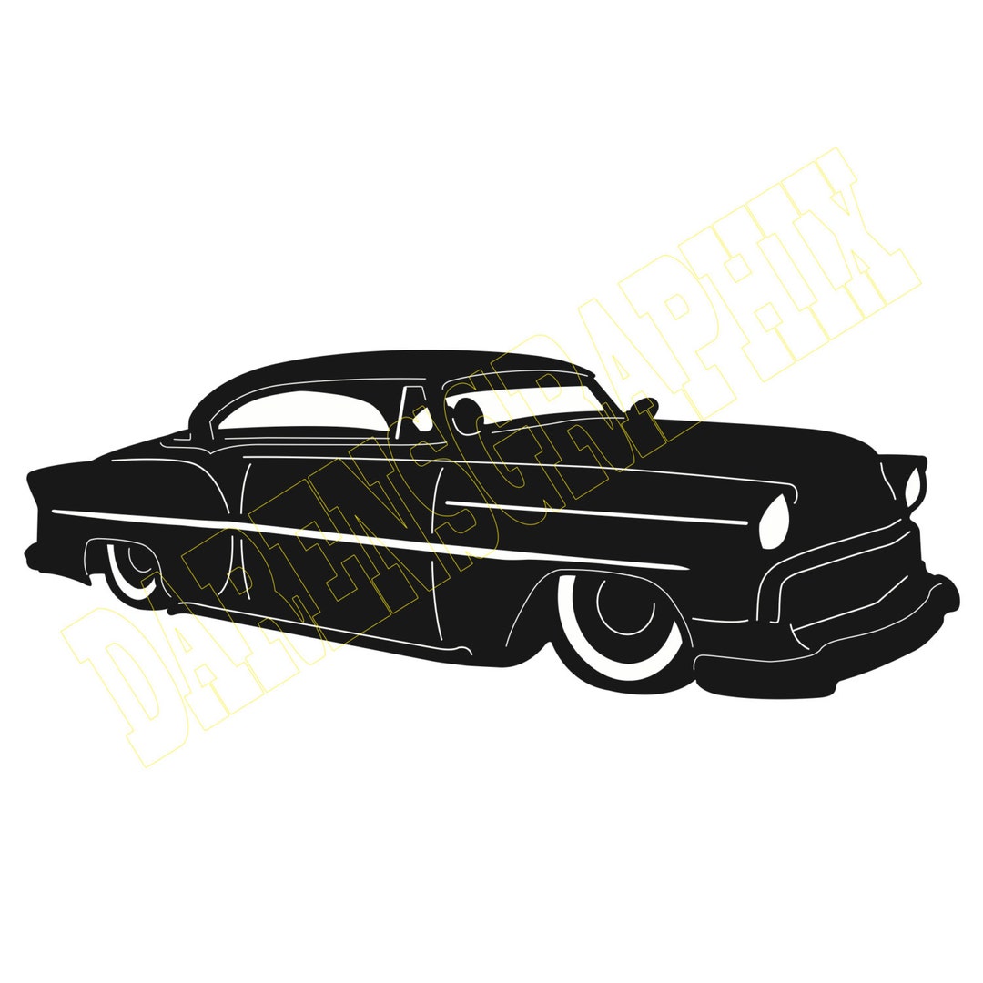 DXF File "chevy Lowrider" - Etsy