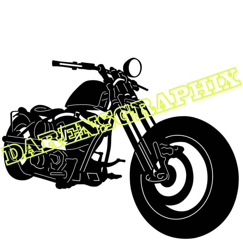 Dxf File of Motorcycle Display for Use With a Cmc Plsms Cutterx - Etsy