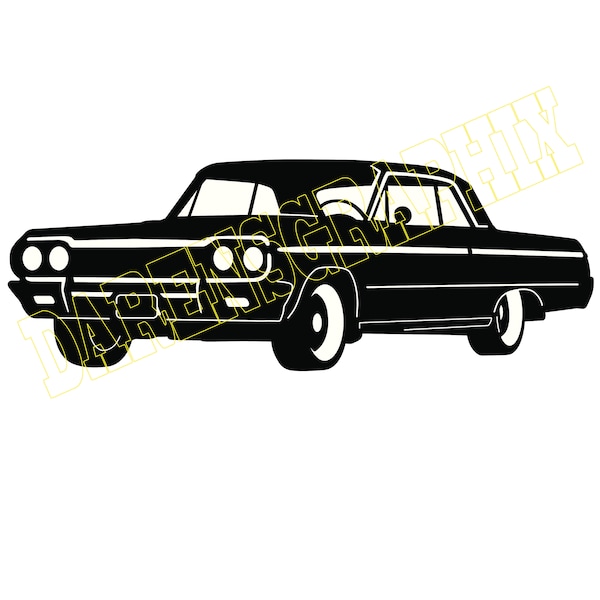 64 Impala Svg - Etsy
