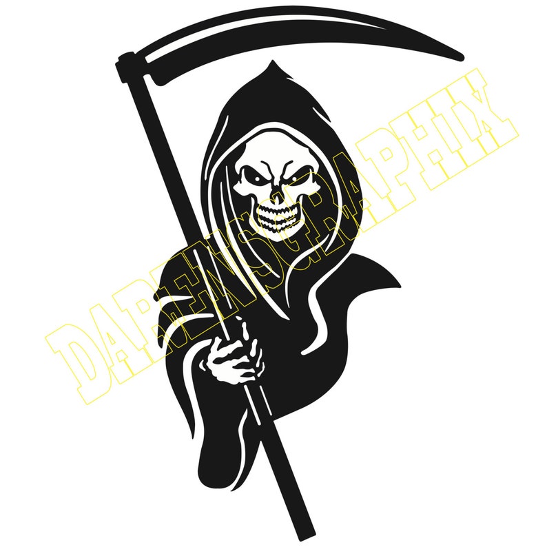 DXF File "grim Reaper" - Etsy Australia