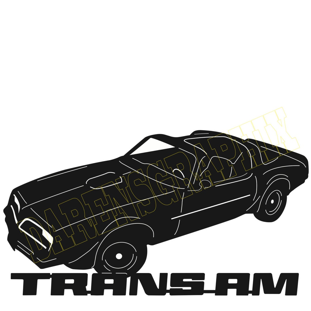 DXF File "77 Trans Am" - Etsy