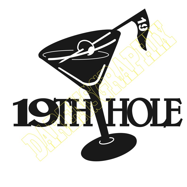 DXF File "19th Hole" - Etsy