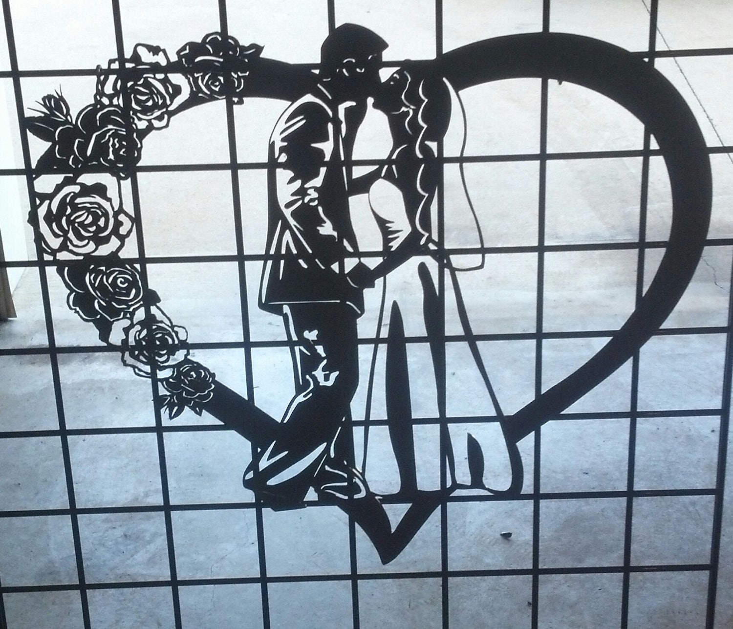 Dxf File of a Wedding Display for Use With a Cmc Plsms Cutter - Etsy