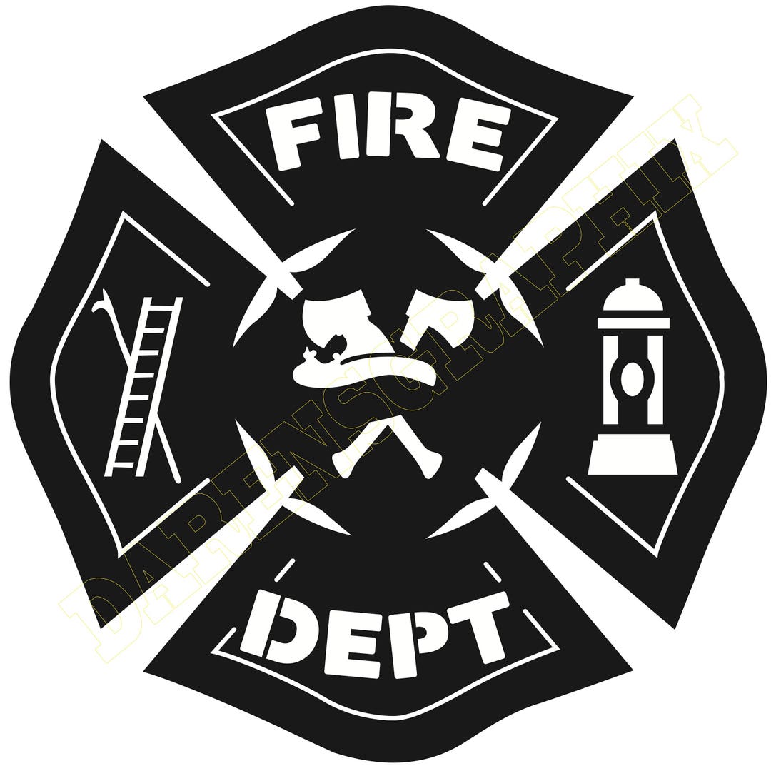 DXF File "fire Department" - Etsy