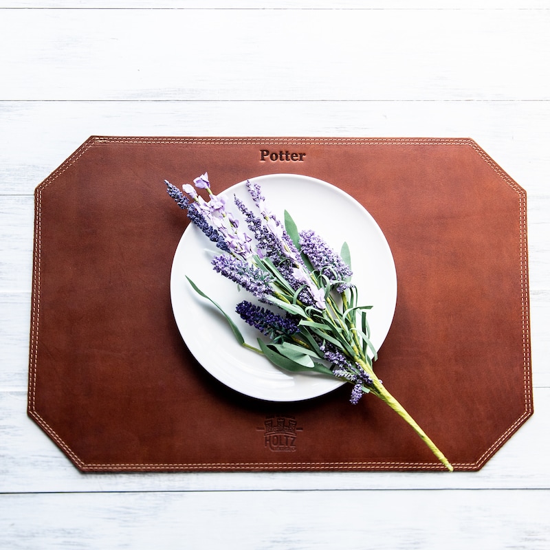 Leather Placemats - Etsy