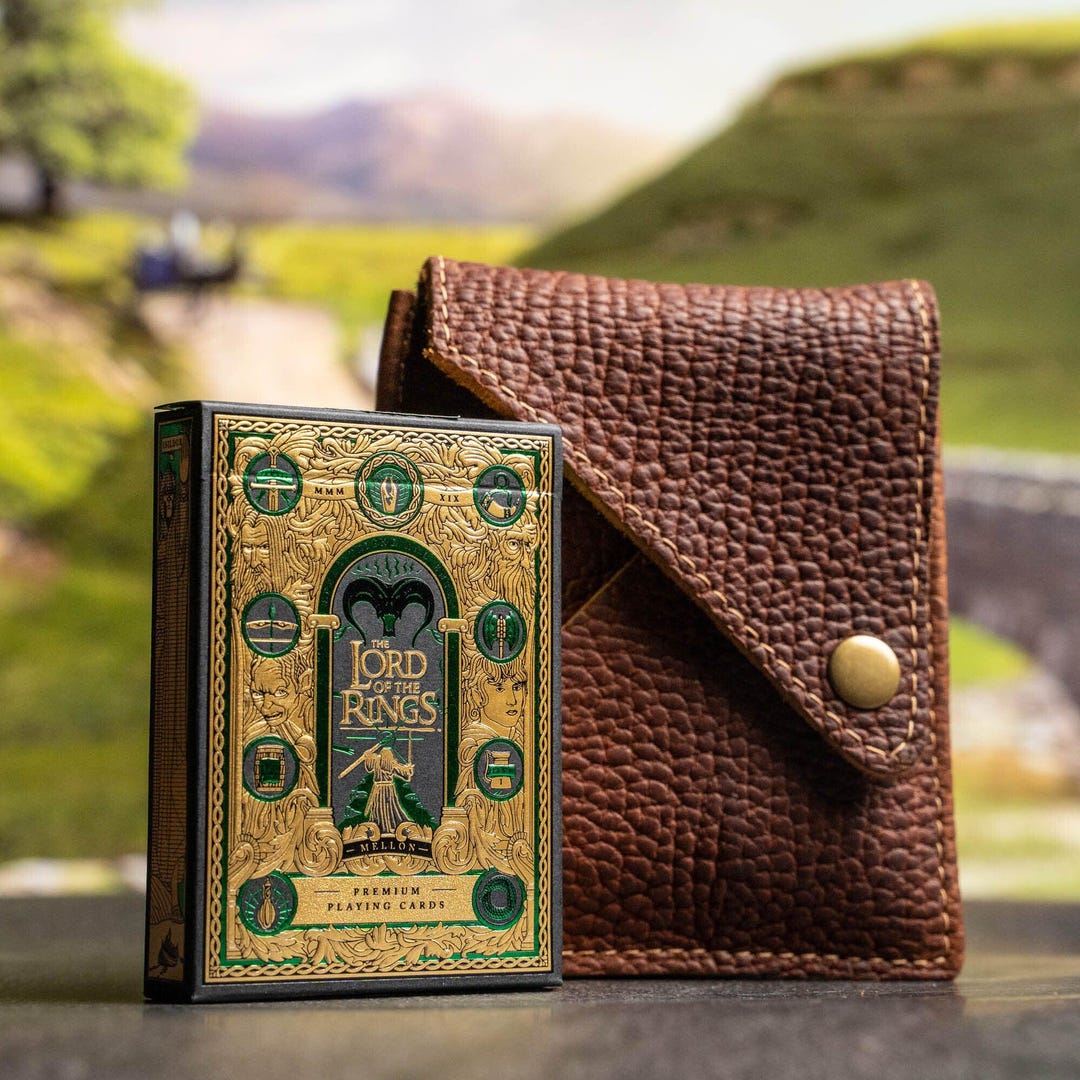 Gifts for Him or Her-theory 11 Lord of the Rings Card Deck With Fine ...