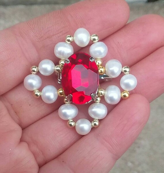 Jewel Brooches Etsy UK