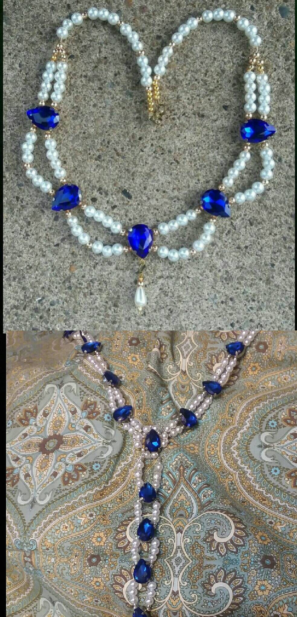 Custom Gemstone Belt and Necklace Set - Etsy UK