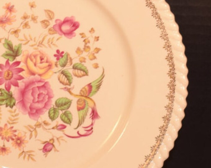 Badonviller Bilbao Plates 4 Vintage KG Luneville French Lunch Salad ...