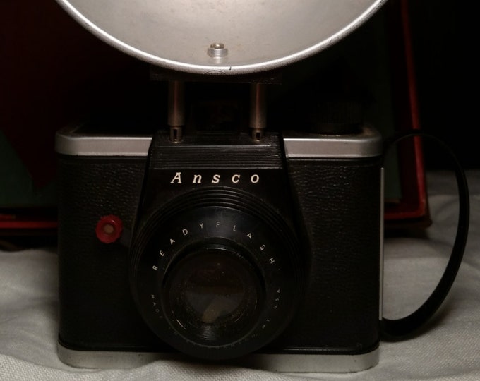 Ansco Readyflash Outfit With Travel Case Ansco Readyflash 620 Film ...