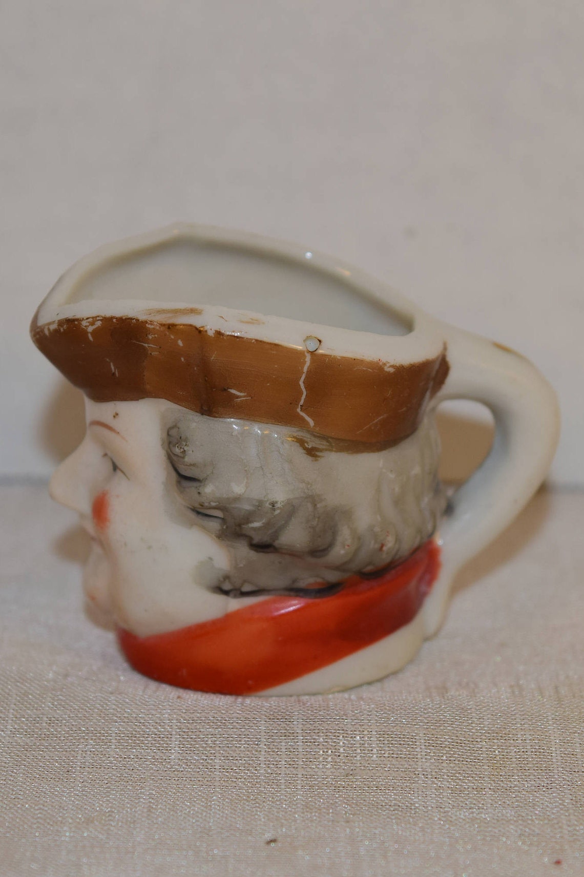 Miniature Toby Pitcher Vintage Colonial Man Head Jug Made in - Etsy