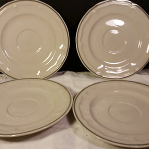 Newcor Stoneware New Port Saucer Set of 4 Vintage Made in - Etsy