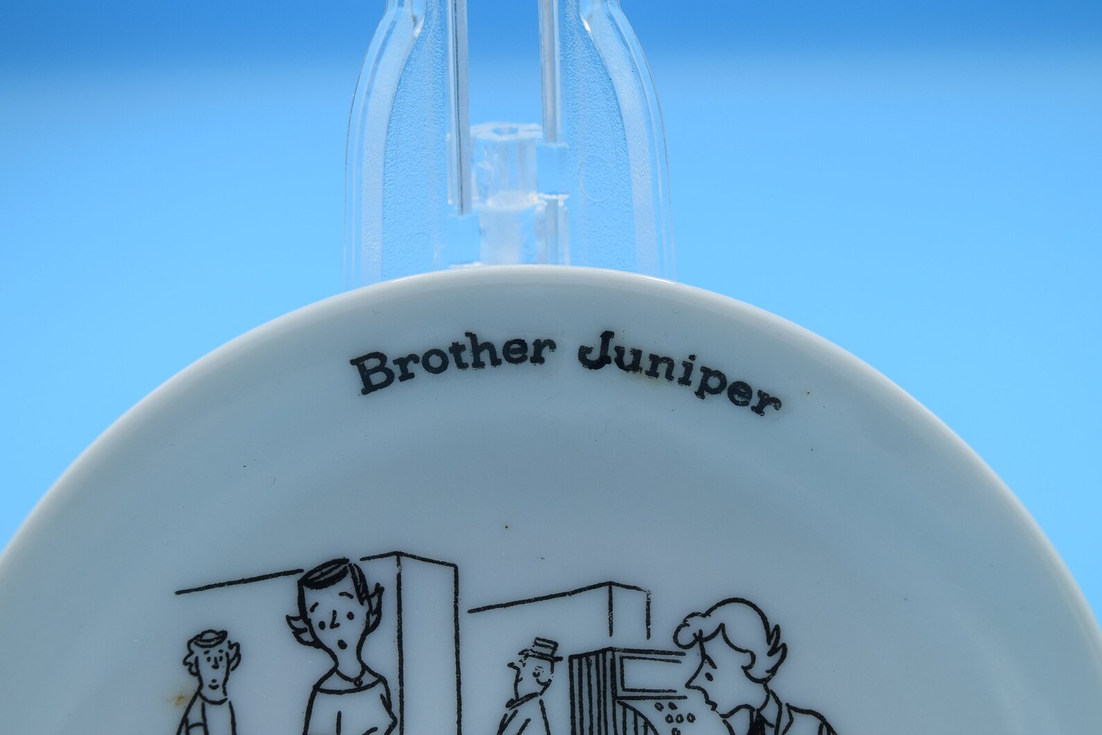 Brother Juniper Publishers Syndicate Plates Set of 4 Vintage - Etsy
