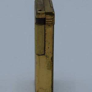 Caddy Zaima Lighter Vintage Gold Tone Butane Lighter Made in | Etsy