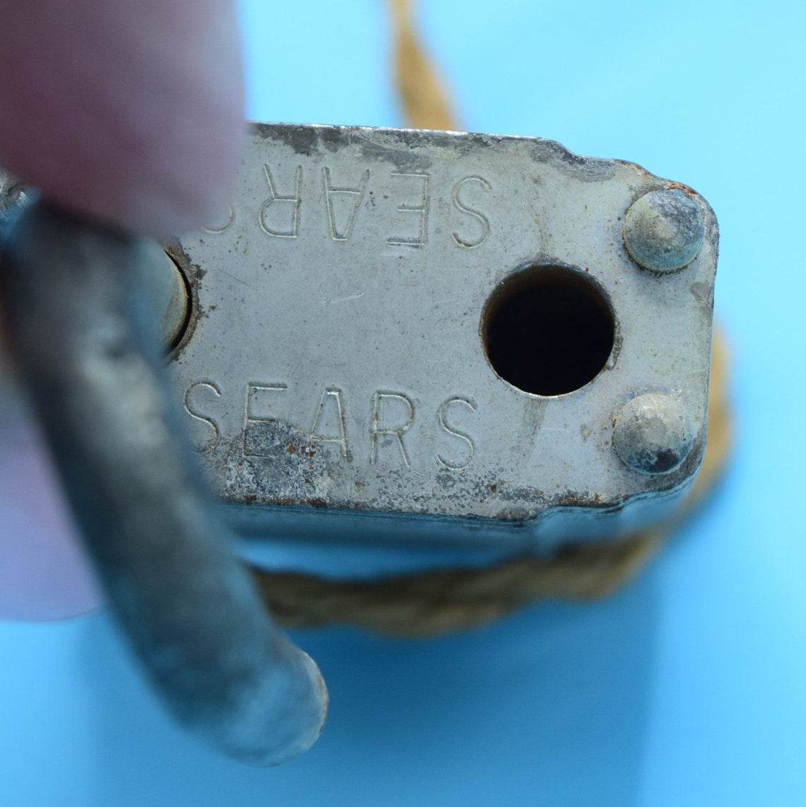 Sears Lock With 2 Keys Vintage Steel Working Padlock and Sears - Etsy