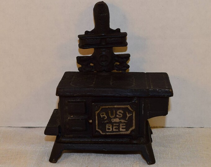 Cast Iron Toy Stove Vintage Busy Bee Toy Stove Salesman Sample - Etsy
