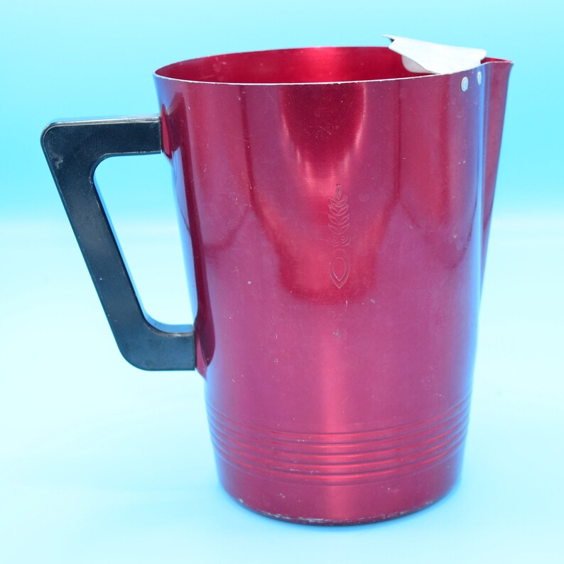 Regal Ware Red Aluminum Pitcher Vintage Regalware Supreme Red - Etsy