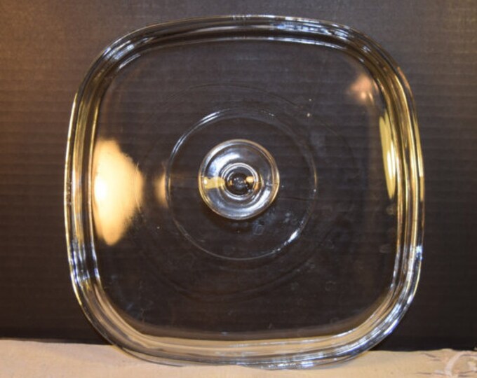 Pyrex Square Casserole Dish Lid A12C Vintage Pyrex 2 B 10 1/2 - Etsy