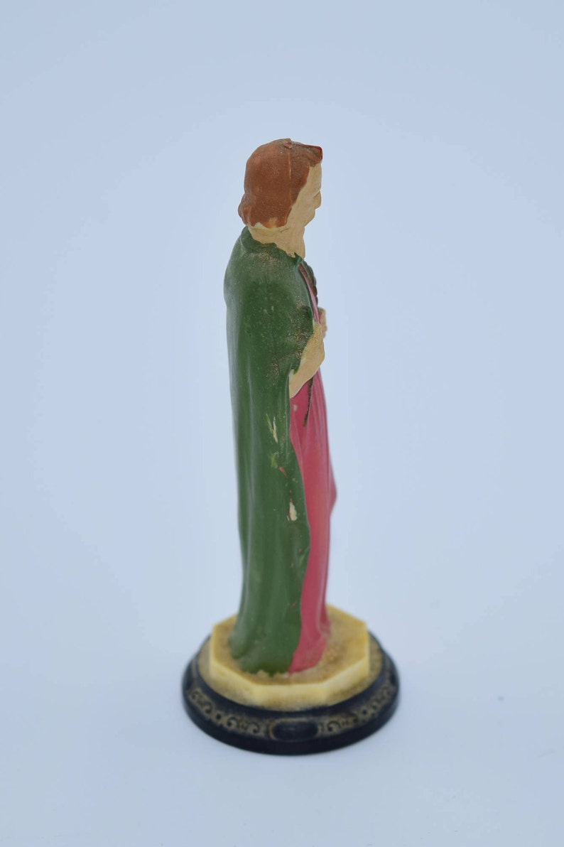 Miniature Saint Relic Vintage Pocket Statue Car Auto Dashboard | Etsy