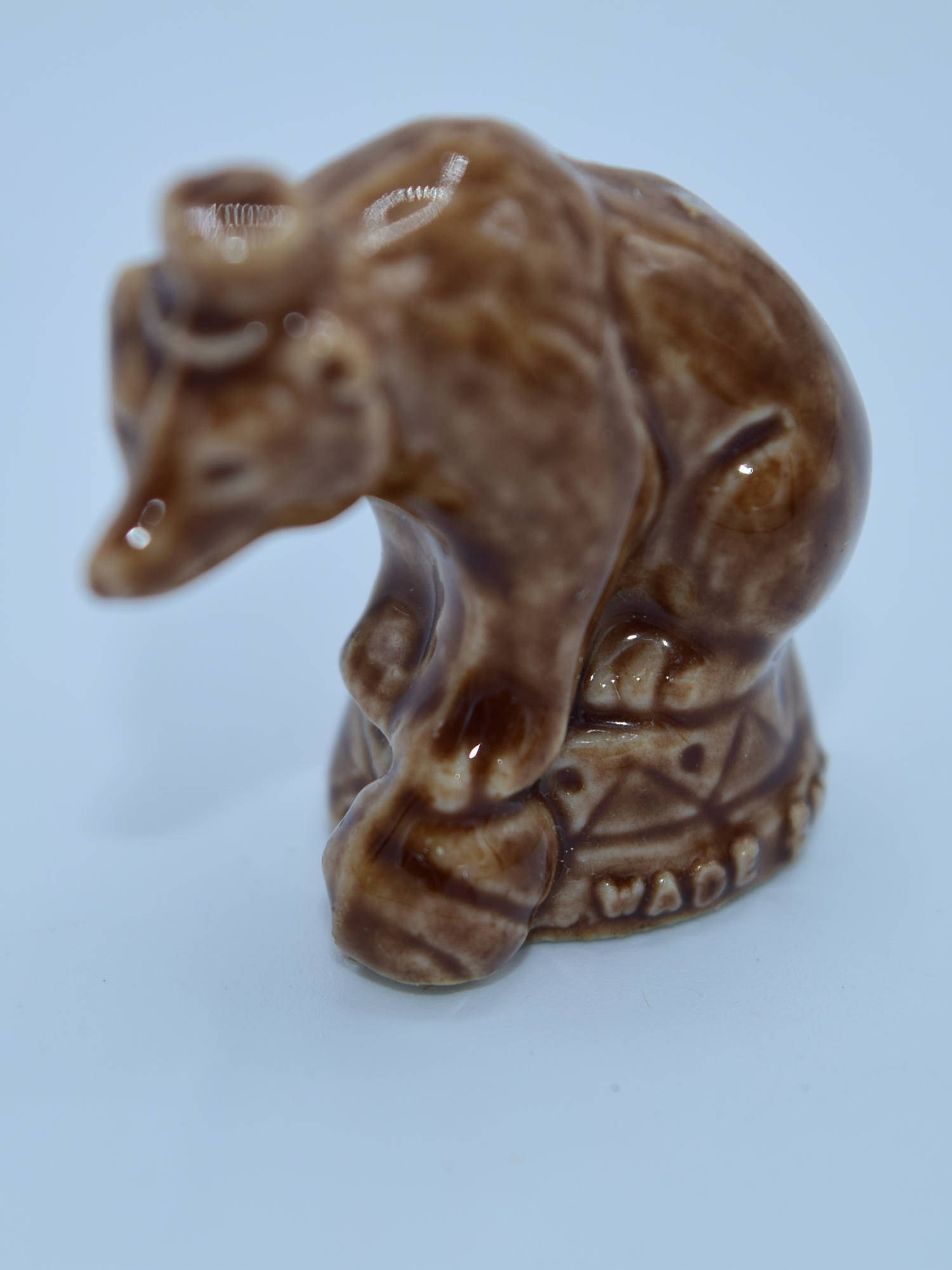 Miniature Wade Circus Bear Vintage Red Rose Tea Wade Circus | Etsy