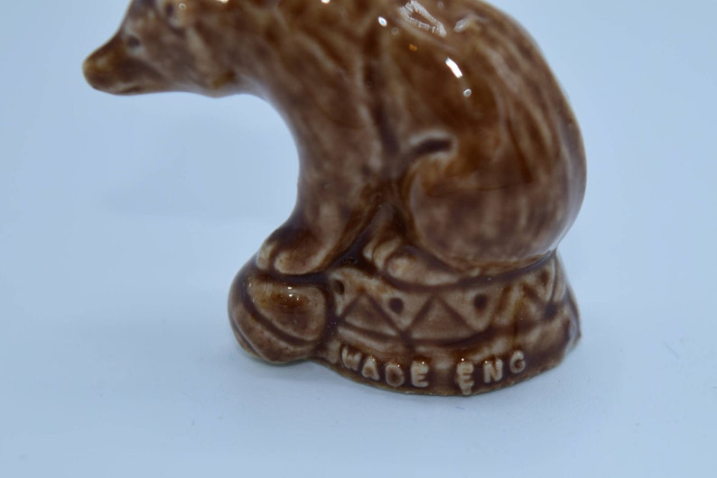 Miniature Wade Circus Bear Vintage Red Rose Tea Wade Circus - Etsy