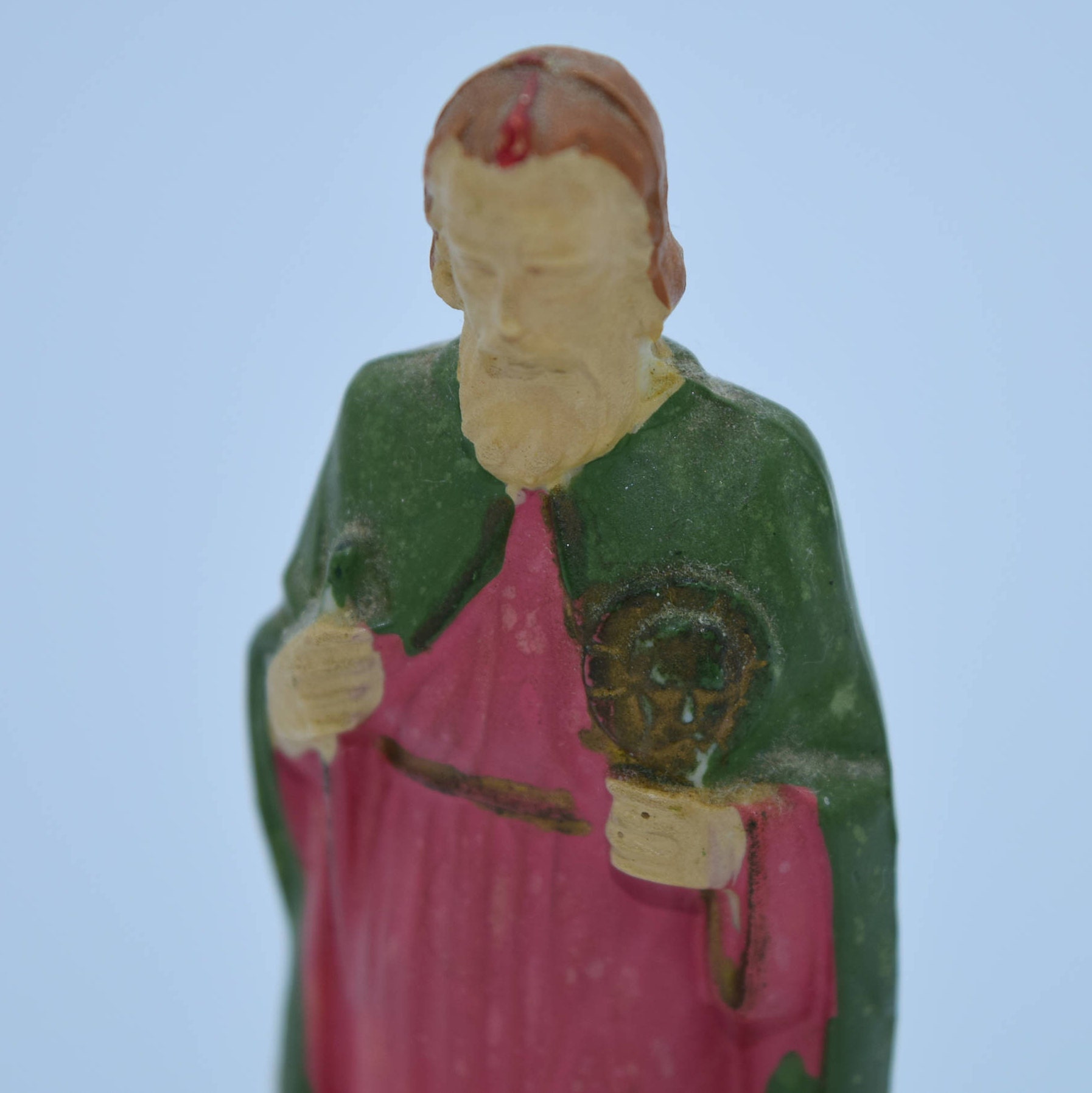 Miniature Saint Relic Vintage Pocket Statue Car Auto Dashboard | Etsy