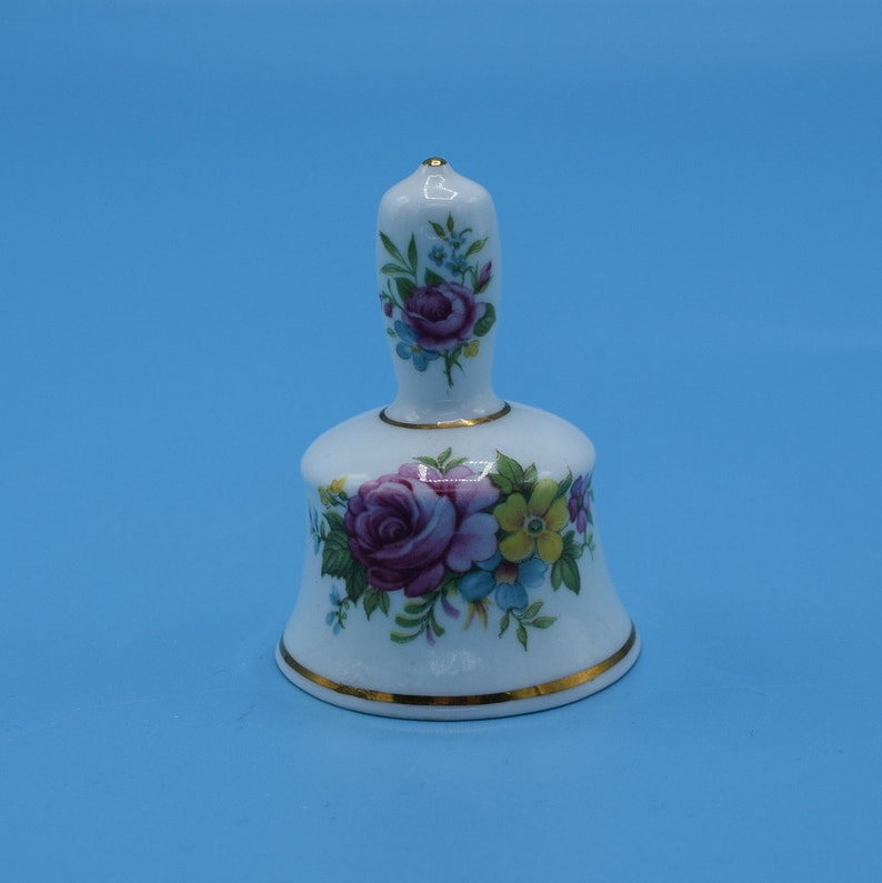 Lady Eleanor Bell Vintage Miniature English Bell Porcelain - Etsy
