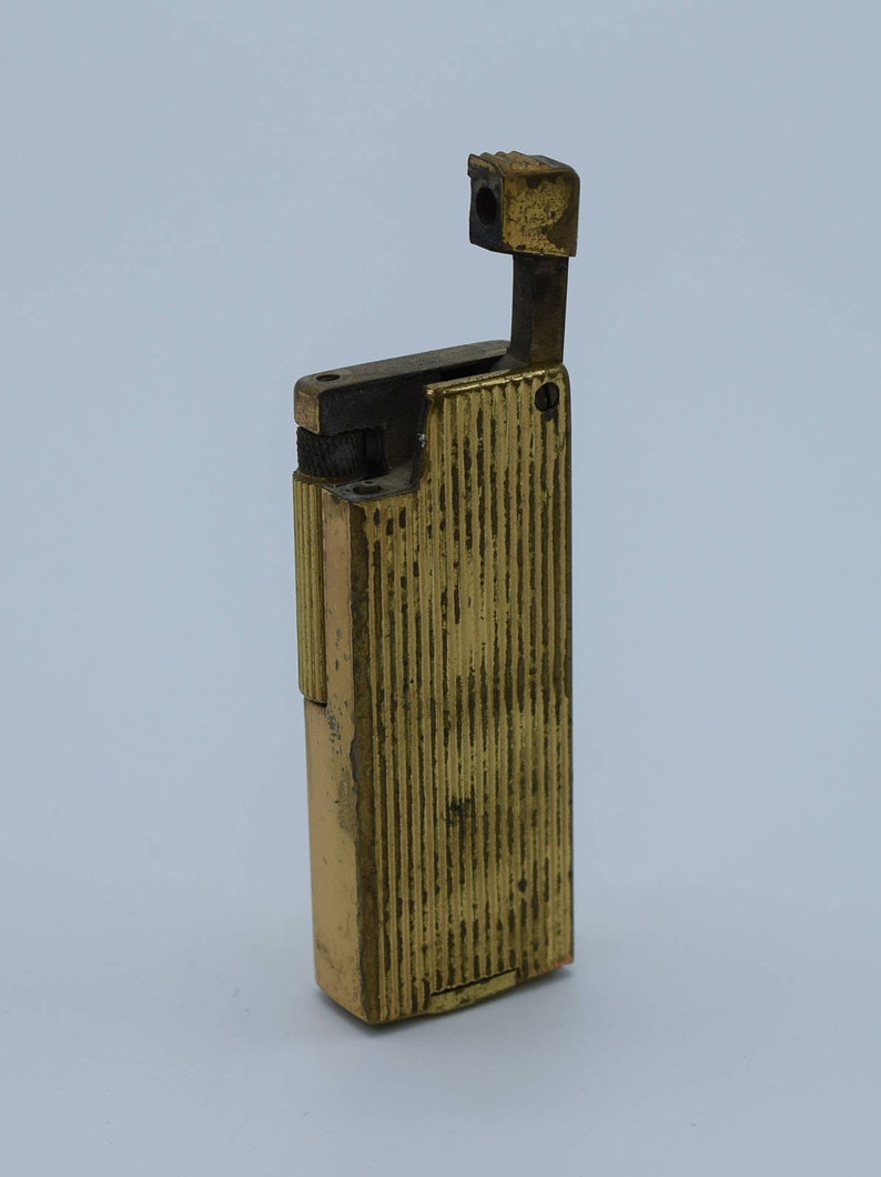 Caddy Zaima Lighter Vintage Gold Tone Butane Lighter Made in | Etsy