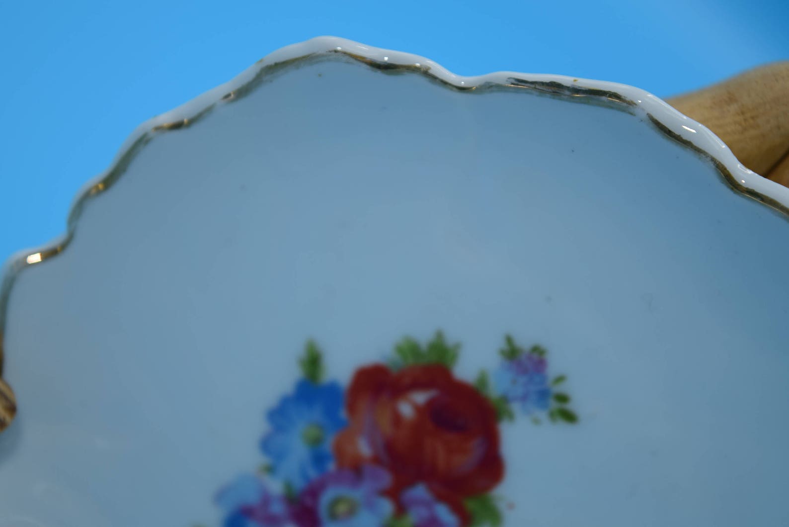 Bon Bon Plate Vintage Hand Painted Made in Japan Leaf Shaped | Etsy