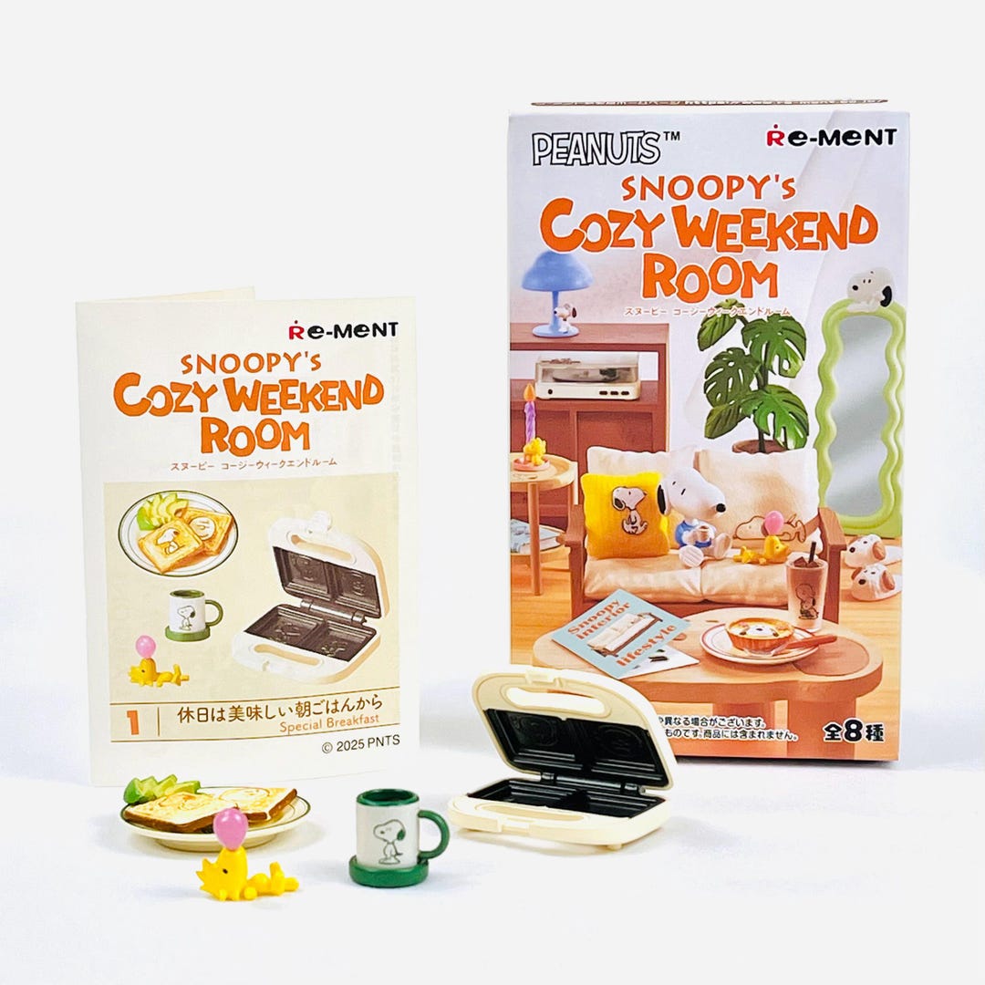 Re-ment 2024 Peanuts Snoopy's Cafe Miniatures: Special Breakfast (blind ...