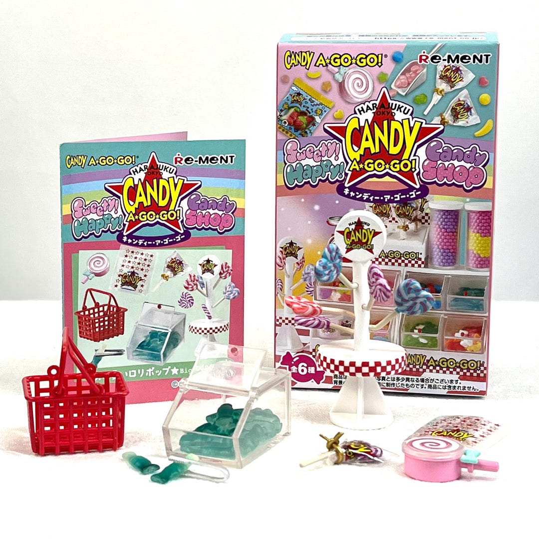 Re-ment 2024 Harajuku Tokyo Candy A Go Go! Miniatures: Big Soda Gummy ...
