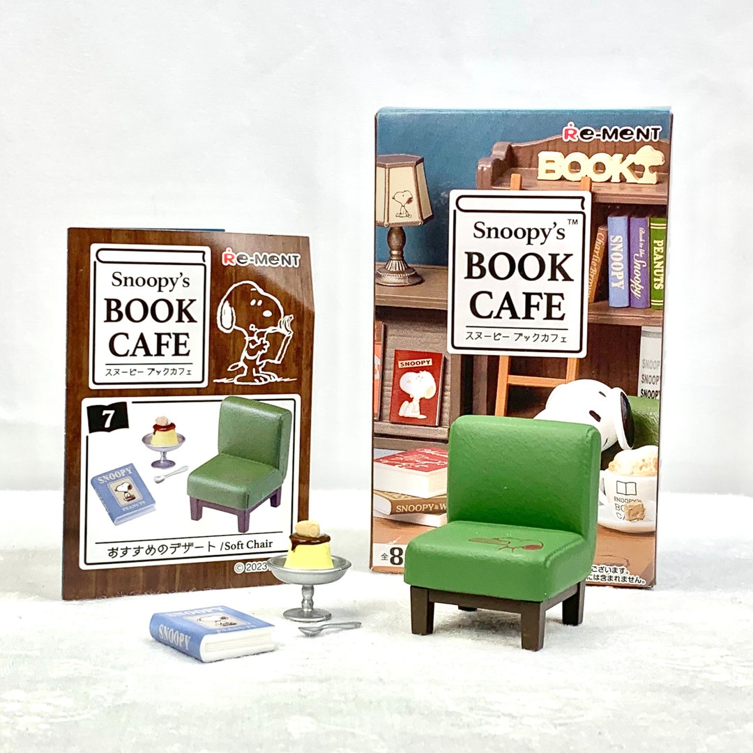 Re-ment 2023 Snoopy’s Own Book Cafe: Soft Chair - Box #7 - Etsy