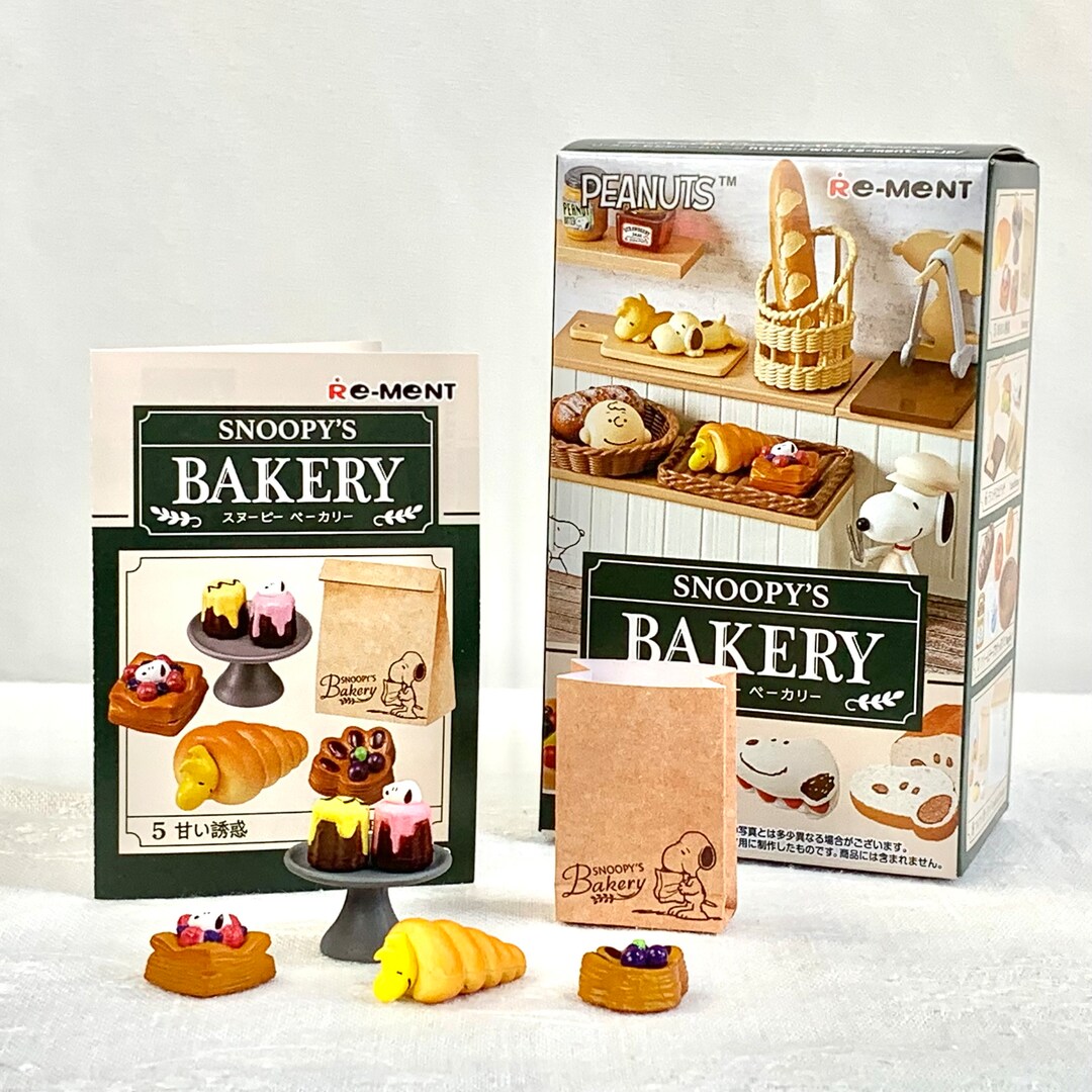 Re-ment 2024 Snoopy’s Bakery - Blind Box #5 - Pastries - Etsy