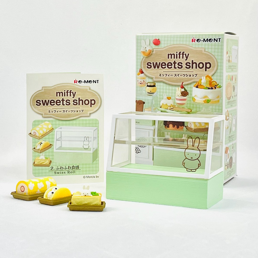 2025 Re-ment Miffy Sweets Shop: Swiss Roll Box #2 - Etsy