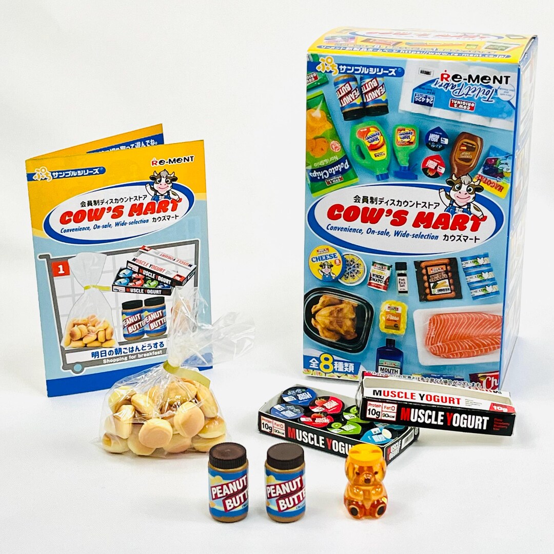 Re-ment 2025 Cow's Mart: Breakfast Items Set - Box #1 - Etsy