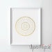 Protractor Gold Foil Print, Gold Print, Custom Print in Gold, Art Print ...