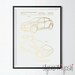 Tesla Model X Gold Foil Print Tesla Patent Print Car - Etsy