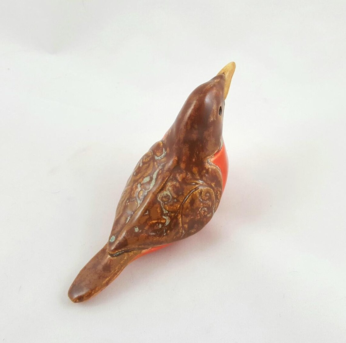 Robin Bird Ceramic Sculpture, Ceramic Birds, Robin Bird Figurine ...