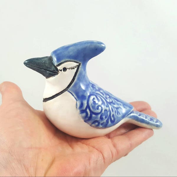 Ceramic Blue Birds - Etsy